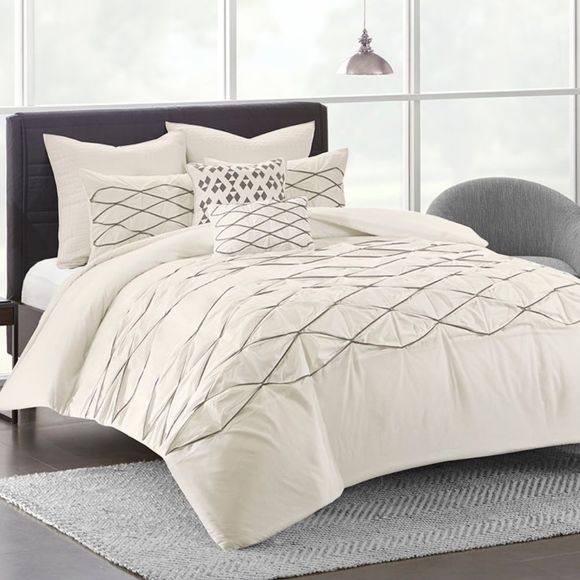Urban Habitat | Bedding | Newurbanhabitat Sunita Cotton Pieced Tufted ...
